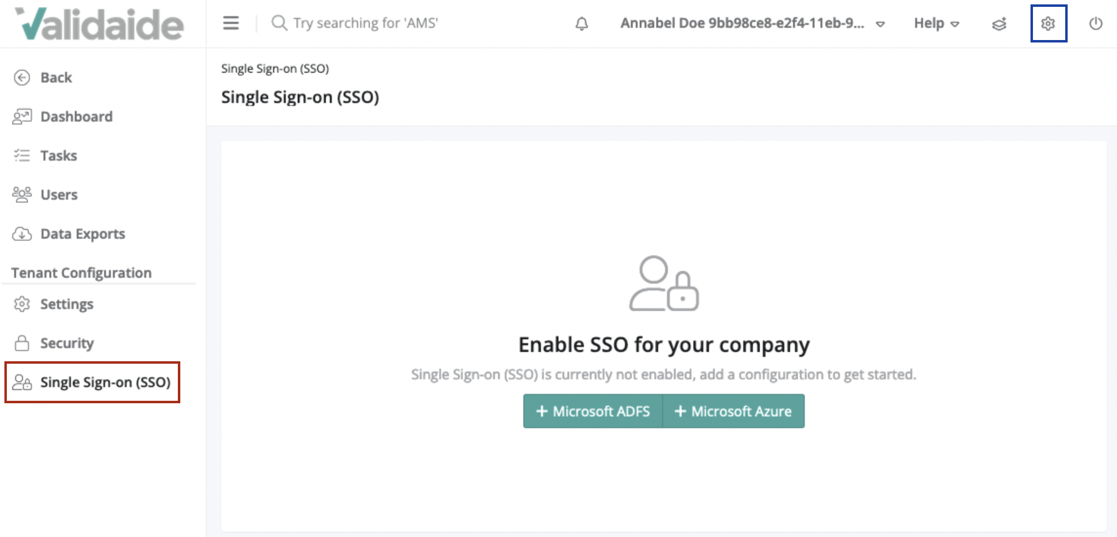 Setting up SSO with Microsoft Azure AD – Validaide Help Center