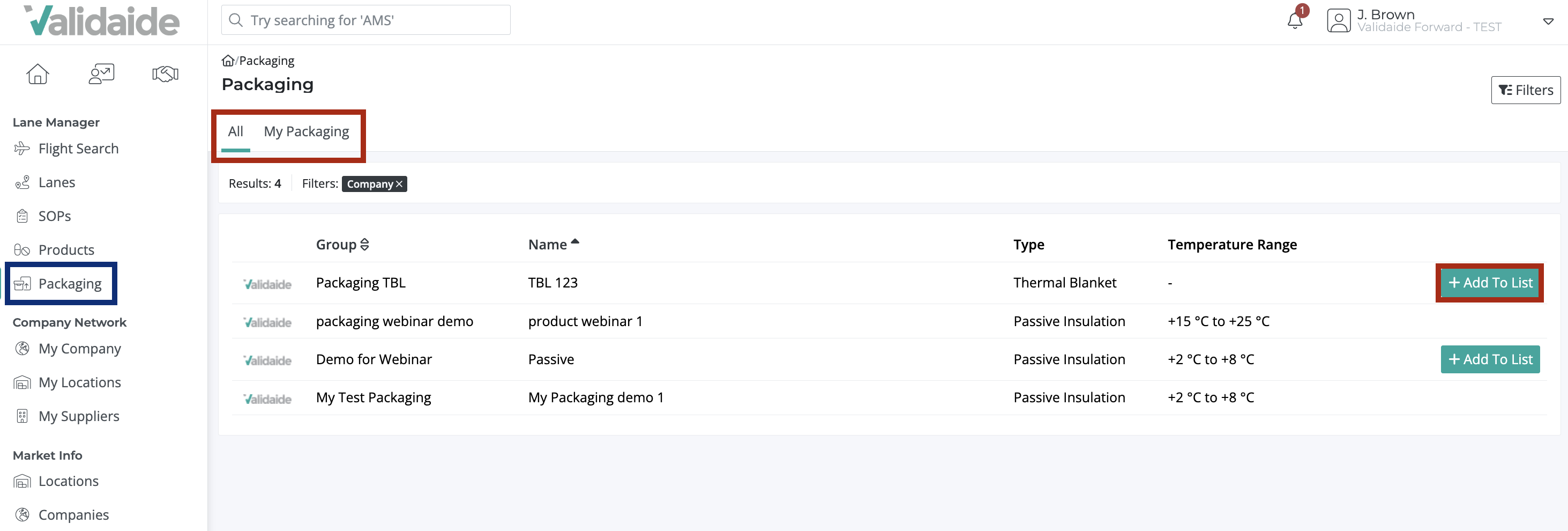 Add Thermal Packaging in Lane Risk Assessment – Validaide Help Center