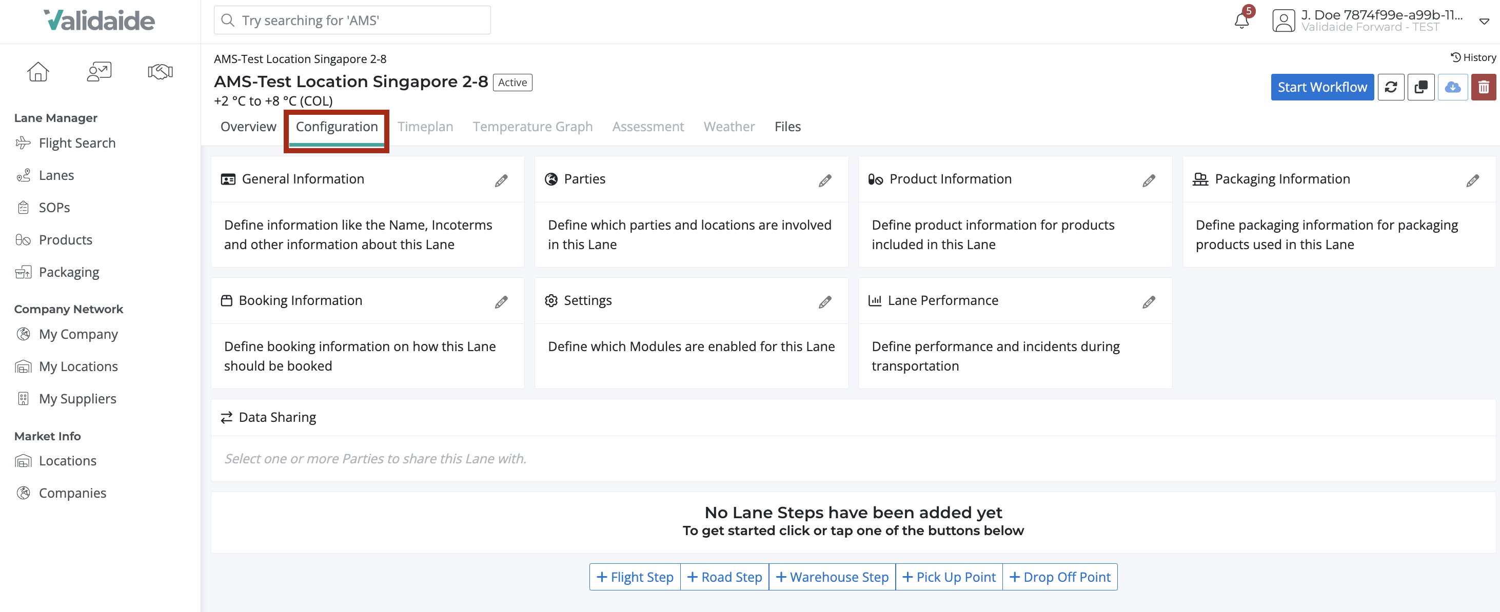 How to send a lane creation/update/deactivation request. – Validaide Help Center