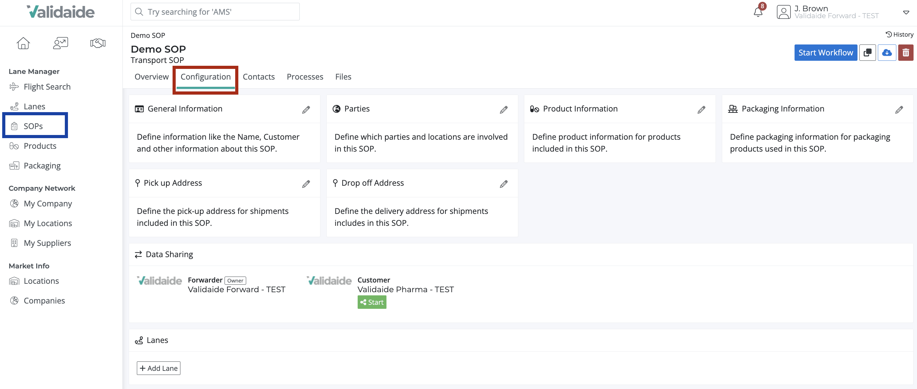 Create SOP – Validaide Help Center