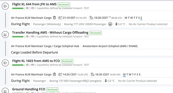 Flight Transfer Types – Validaide Help Center
