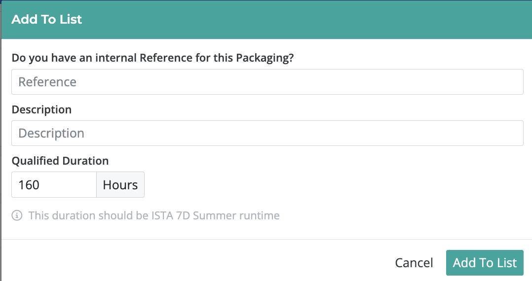 Add Thermal Packaging in Lane Risk Assessment – Validaide Help Center