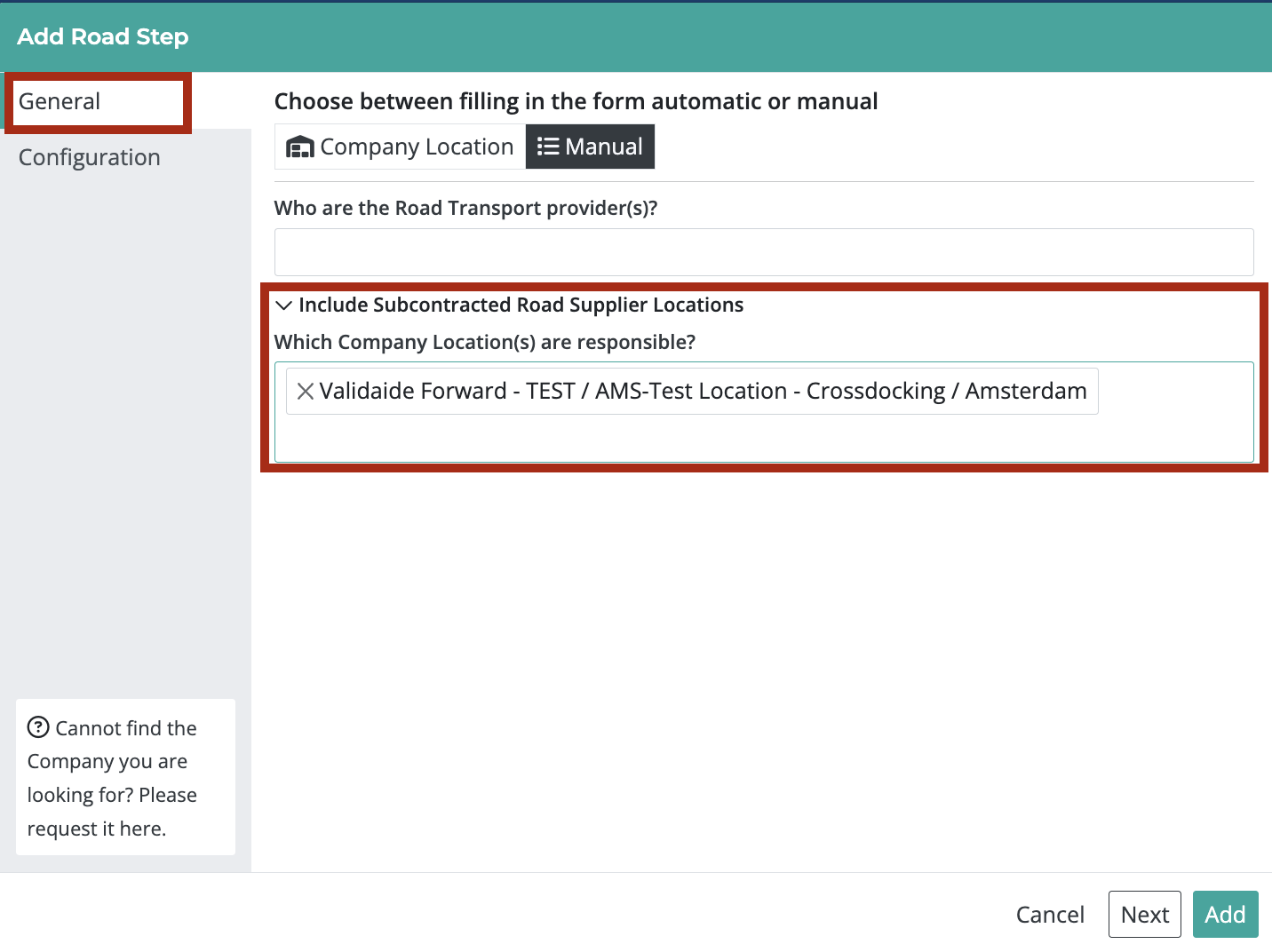 Setting up company locations – Validaide Help Center