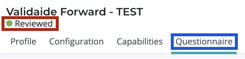 Define and Modify Capabilities in the Questionnaire – Validaide Help Center