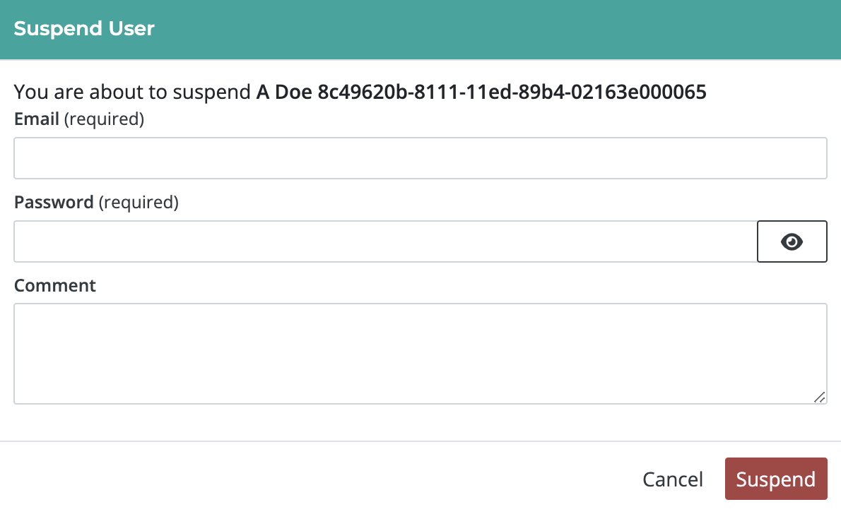 How to suspend and unsuspend a user – Validaide Help Center
