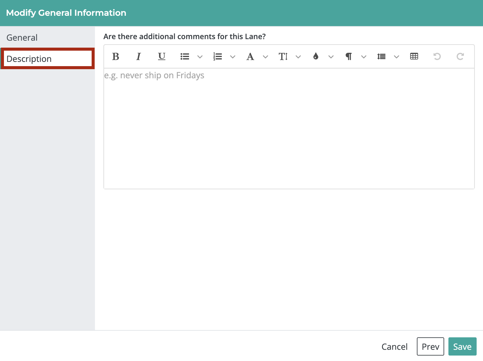 Create and Configure a Lane Risk Assessment – Validaide Help Center