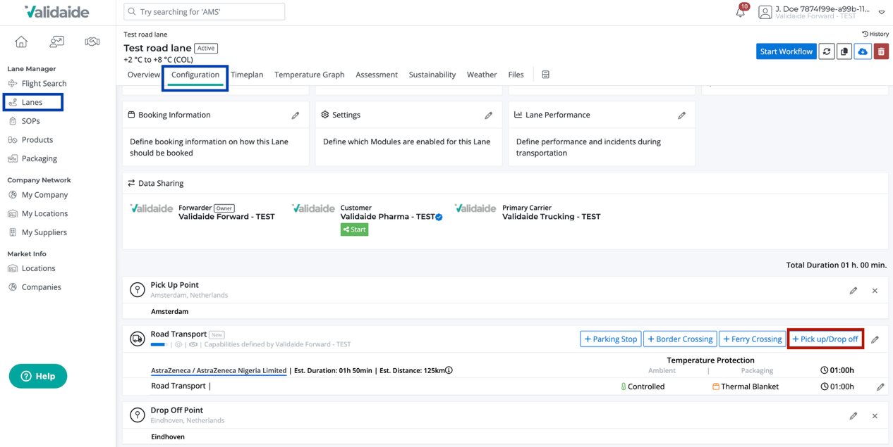 Create and Configure a Lane Risk Assessment – Validaide Help Center