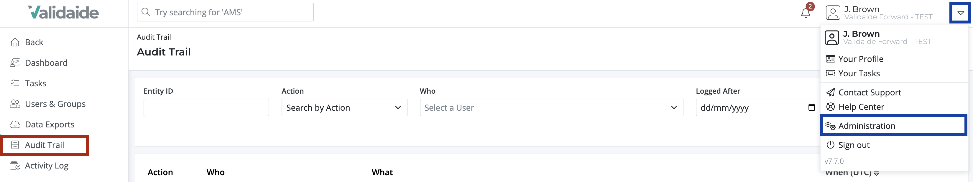 Audit Trail Functionality: Frequently Asked Questions (FAQ) – Validaide ...