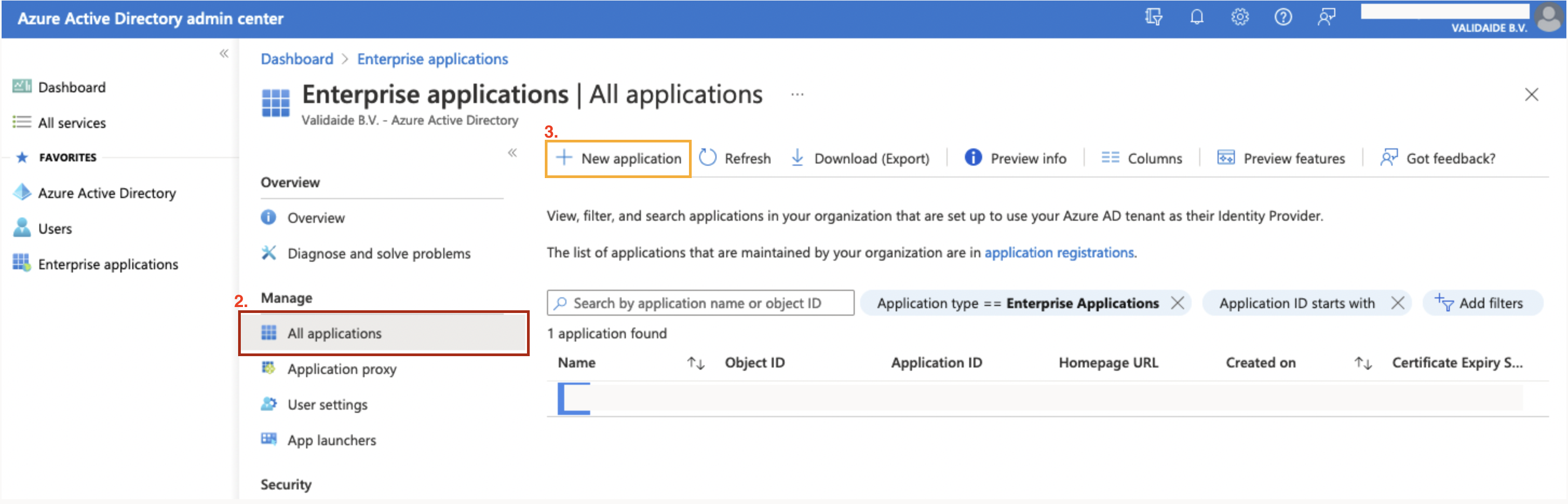 Setting up SSO with Microsoft Azure AD – Validaide Help Center