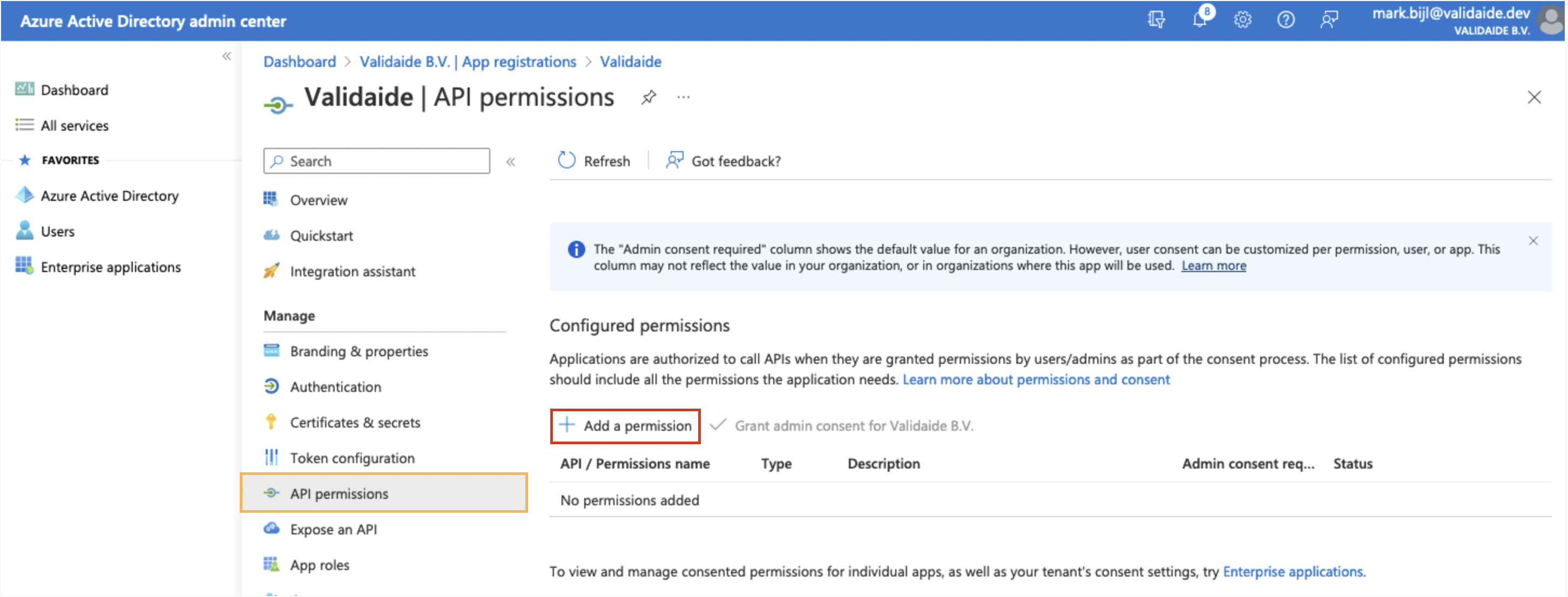 Setting up SSO with Microsoft Azure AD – Validaide Help Center