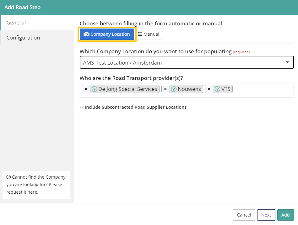 Lane Configuration - Adding Road Steps – Validaide Help Center