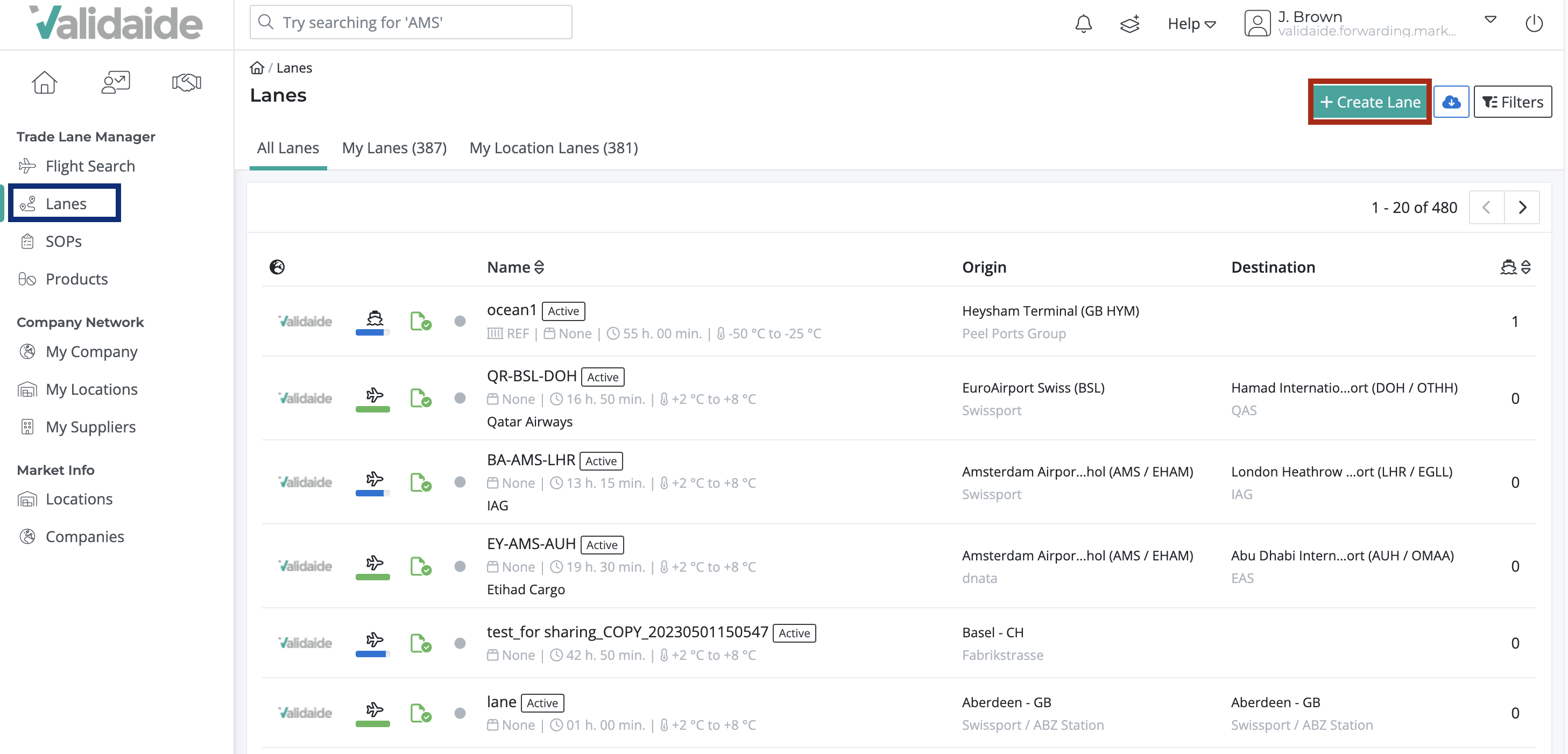 Creating a road lane – Validaide Help Center
