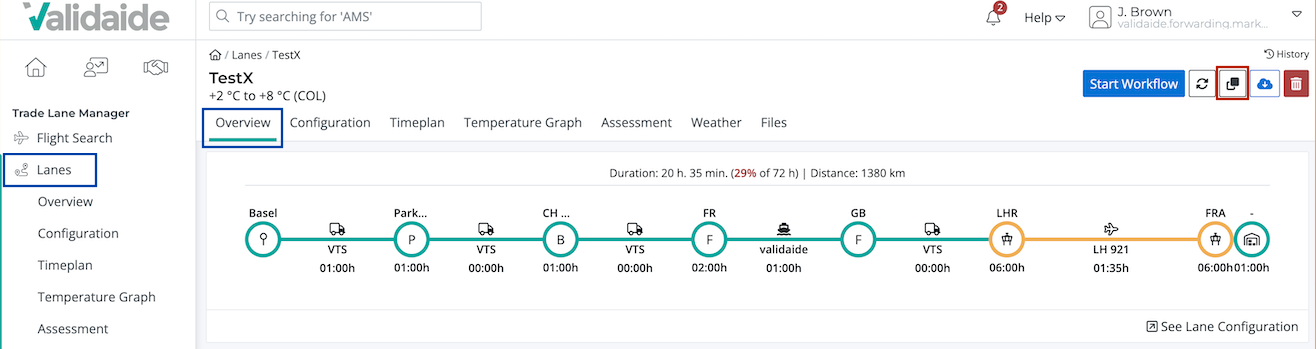 Creating a road lane – Validaide Help Center