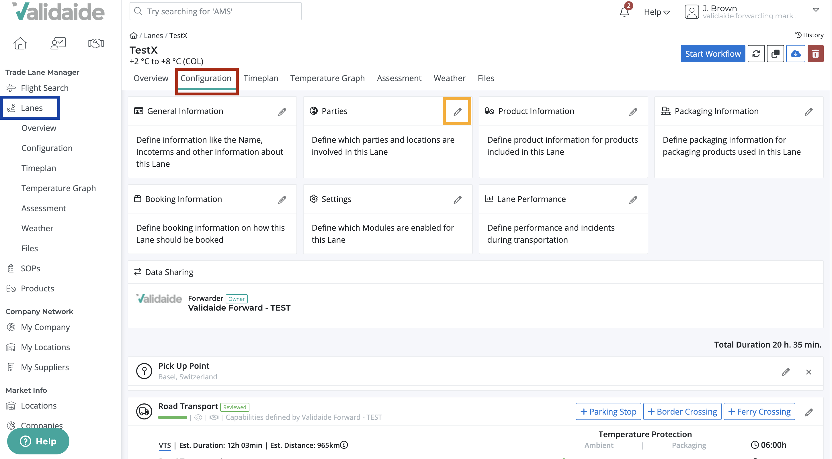Create and Configure a Lane Risk Assessment – Validaide Help Center
